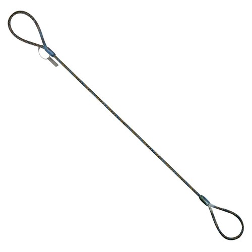 5/8" x 8' Wire Rope Choker Sling | Steel Core | Tagged and Rated ...