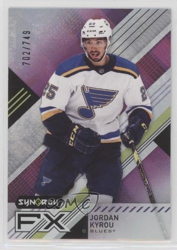 2021-22 Upper Deck Synergy Synergy FX /749 Jordan Kyrou #FX-JK | eBay
