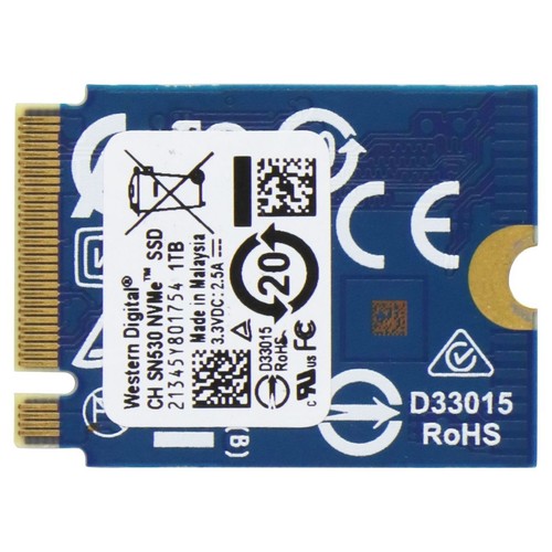 WD 1TB CH SN530 NVMe SSD – PCIe Gen3 x4 M.2 2230 Solid State Drive for ...