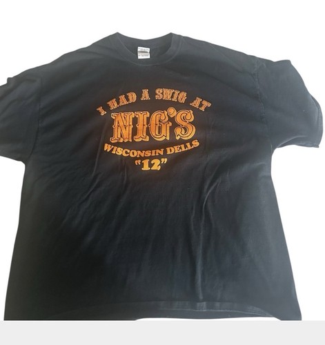 “I Had A Swig At Nig’s” Wisconsin Dells Tourist Novelty Shirt Bar ...