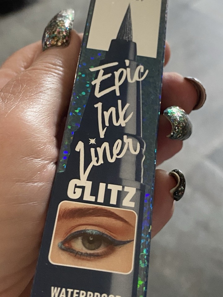 NYX PROFESSIONAL MAKEUP Epic Ink Glitz Waterproof Metallic Liquid ...