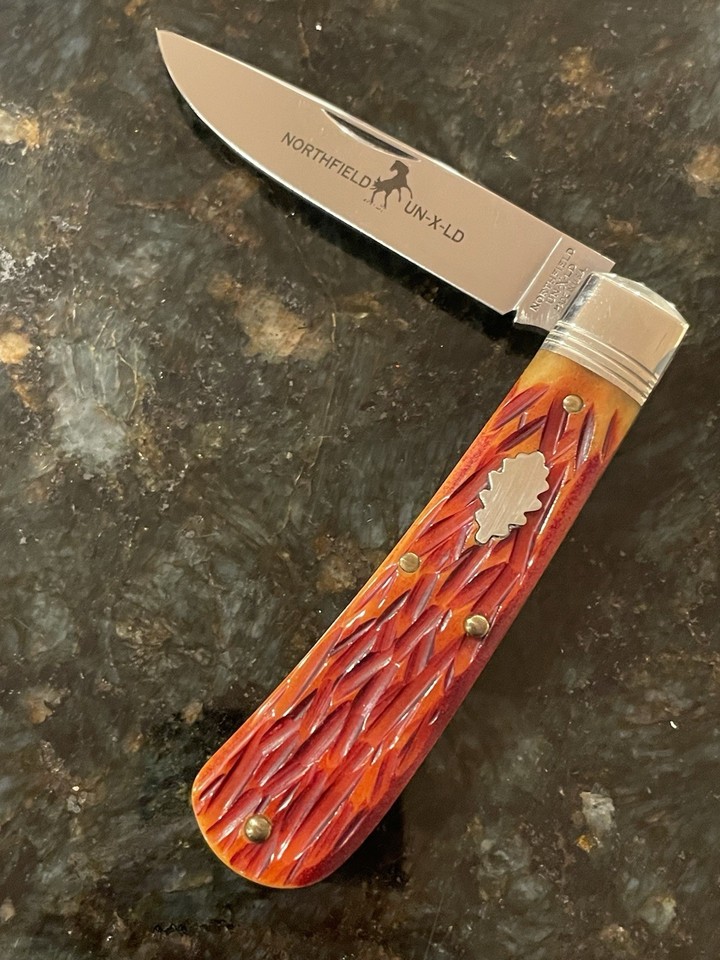 Great Eastern Cutlery GEC Autumn Leaf Jig Bone 74 Knife SFO | eBay