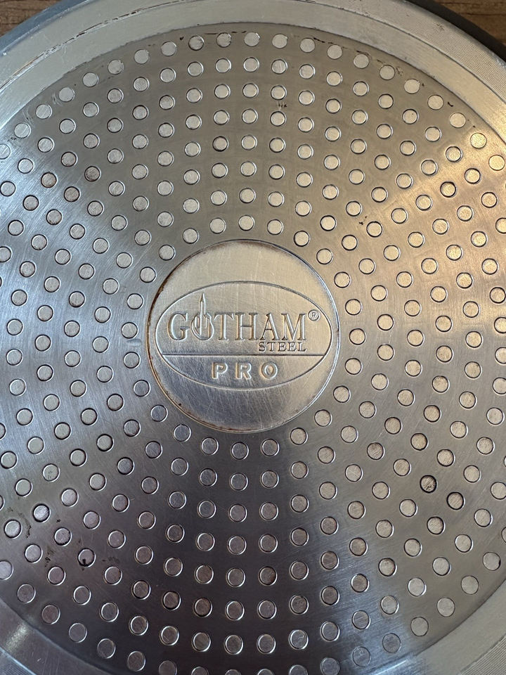Gotham Pro Steel Fry Pan Skillet Nonstick Titanium Ceramic Copper ...