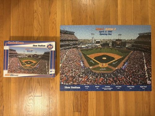 New York Mets Shea Stadium MLB Greatest Games 1000 Piece Puzzle April ...