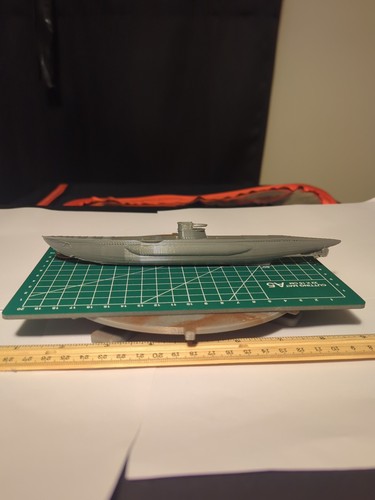 3d Printed 1/800 Scale German U-Boat With Depth Charger Damage Unpainted | eBay