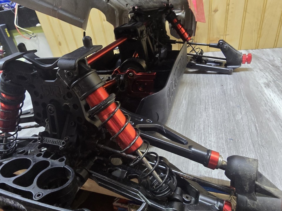 Arrma Outcast 8S 1/5 Scale 4x4 Monster Truck Roller Slider Chassis | eBay