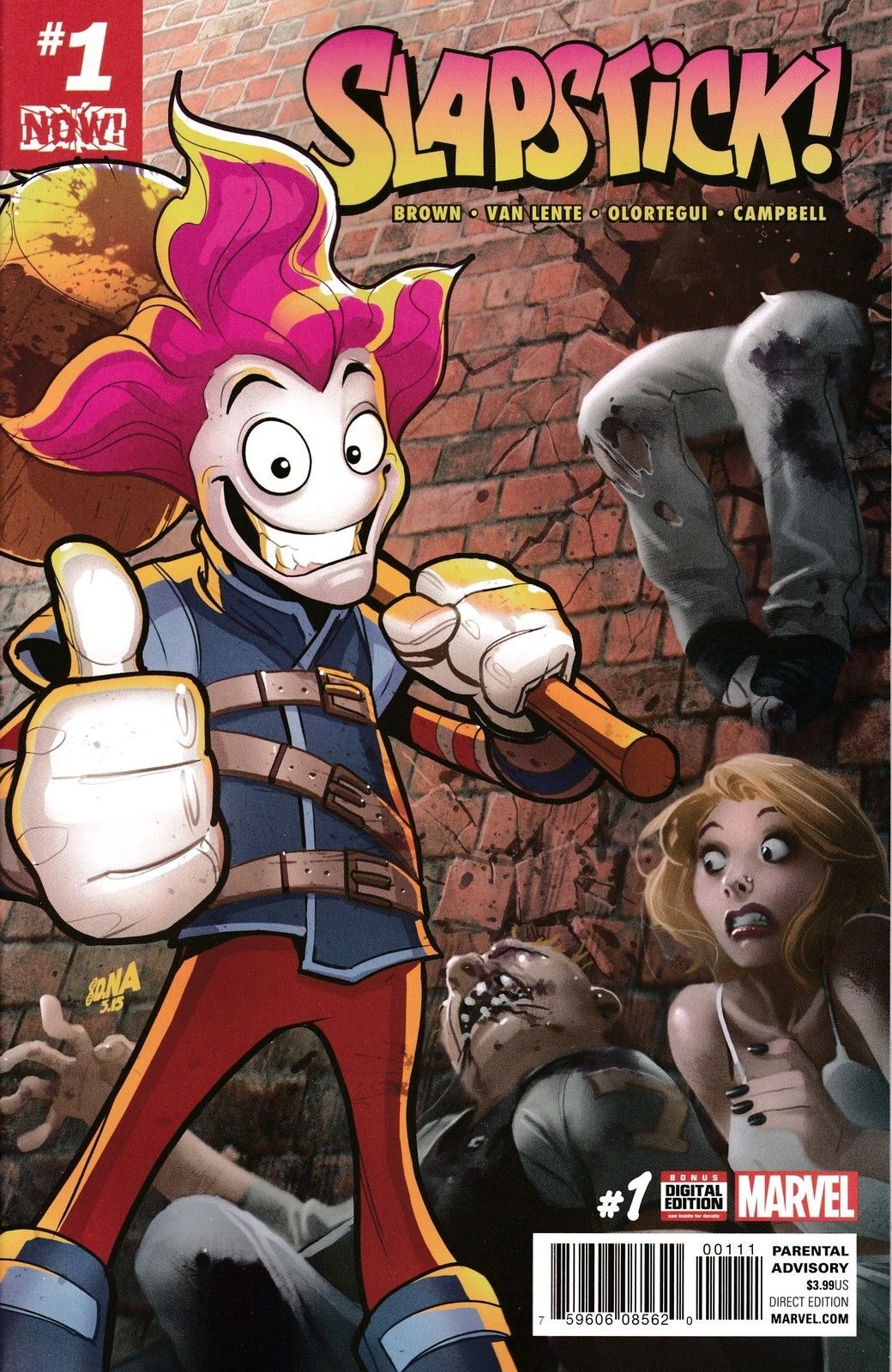 Slapstick #1! Marvel Comics 2017! | eBay