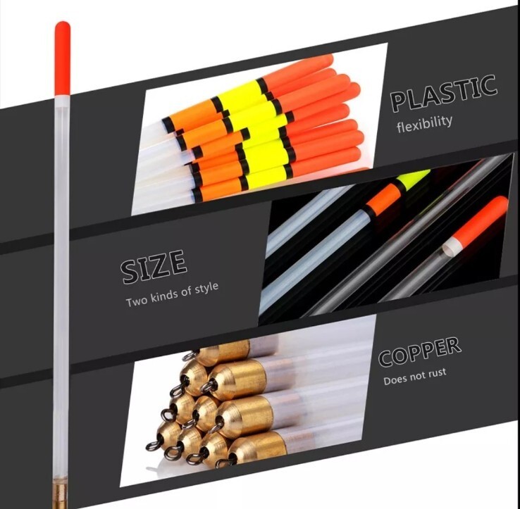 2.5g Fishing Waggler Floats Wide Tip Coarse Carp Pike Match Fishing ...