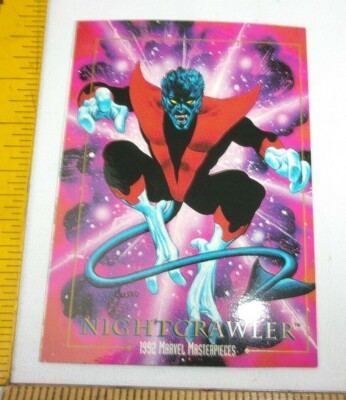 Nightcrawler #62 Marvel Masterpieces 1992 card SHARP CORNERS PSA it! | eBay
