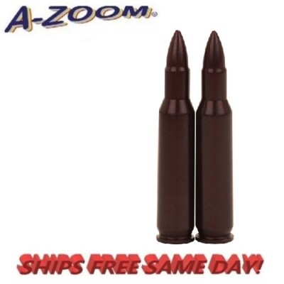 A-ZOOM Action Proving Dummy Round Snap Cap for 222 Rem 2 Pack # 12238 ...