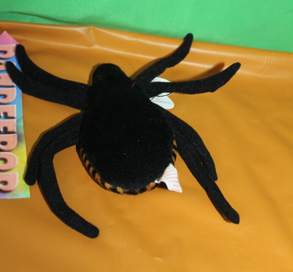 Ty Beanie Babies Spinner Spider Stuffed Animal Toy With Tag 1996 ...