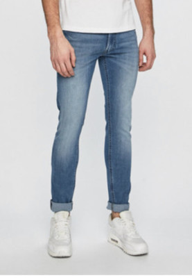 Lee jeans mens Luke slim tapered fit 'Blue' FACTORY SECONDS L252 | eBay UK