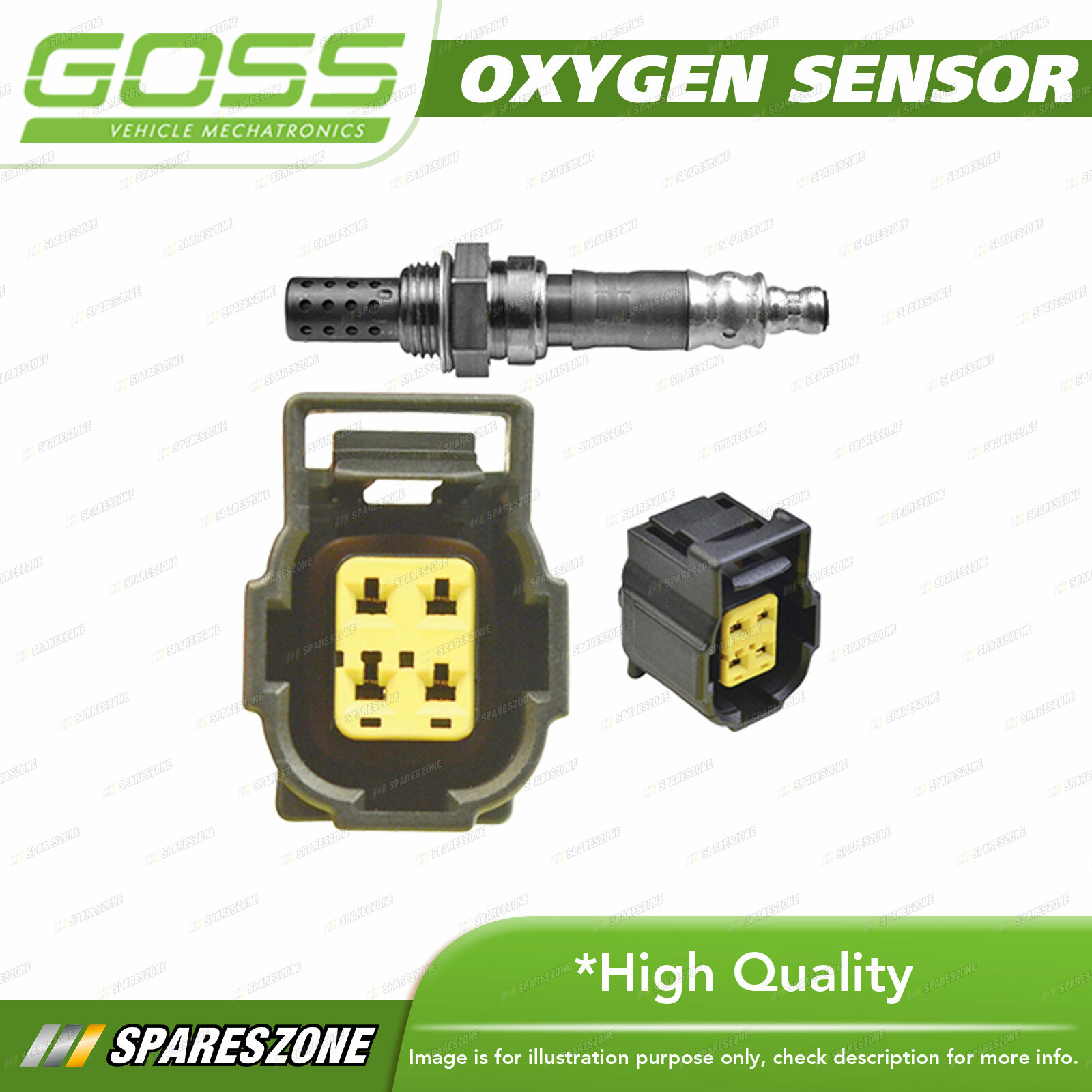 Goss Oxygen Sensor Pre-CAT for Mitsubishi ASX XA Lancer CJ Outlander ZG ...