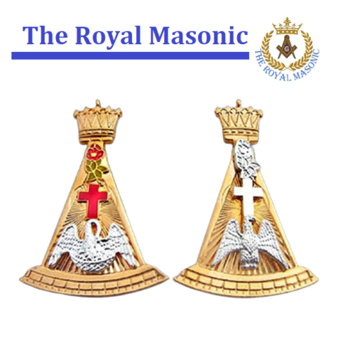 Masonic Regalia ROSE CROIX 18TH DEGREE Collar | apron | jewels | New ...