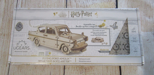 UGEARS Mechanical Wizarding World Harry Potter Flying Ford Anglia Model ...