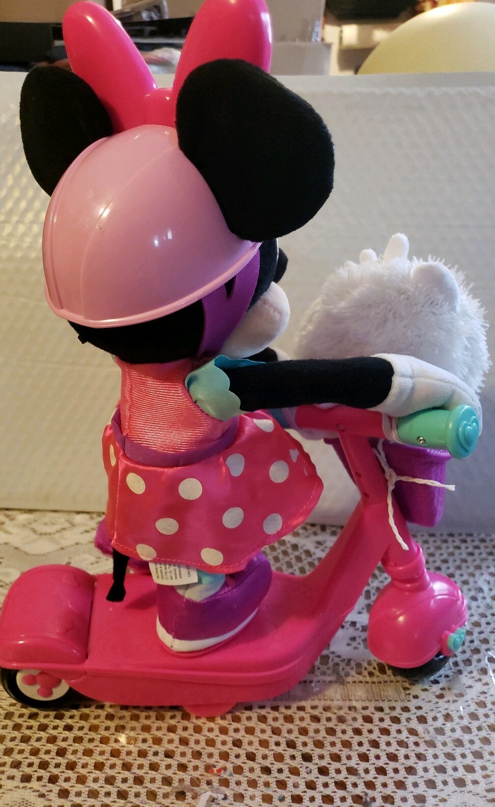 Minnie's Happy Helpers Sing & Spin Scooter Minnie Plush | eBay