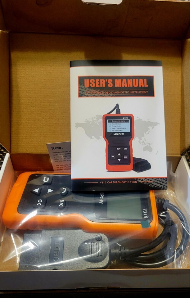 NEXPOW OBD2 V310 Scanner, Car Code Reader, Orange | eBay
