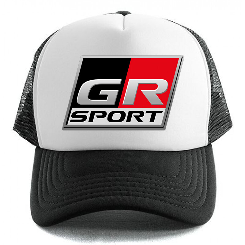 GR Sport Gazoo Racing Japan Black White Trucker Hat Cap Adult Size | eBay