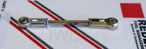 Weber Carb Universal adjustable Throttle Linkage Rod - 5"- swivel ends ...