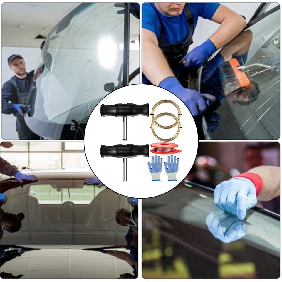 Car Repair DIY Glass Projects Car Windshield Removal Tools Ergonomic ...