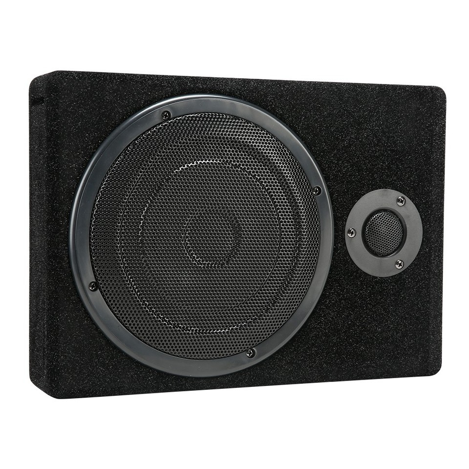 NEW 8" Car Subwoofer Under-Seat 800W Amplifier Speaker Audio Sub Woofer ...