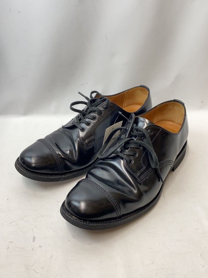 Sanders Military Derby Shoe Dress Shoes Uk7 Blk Leather 1128B LVY49 ...