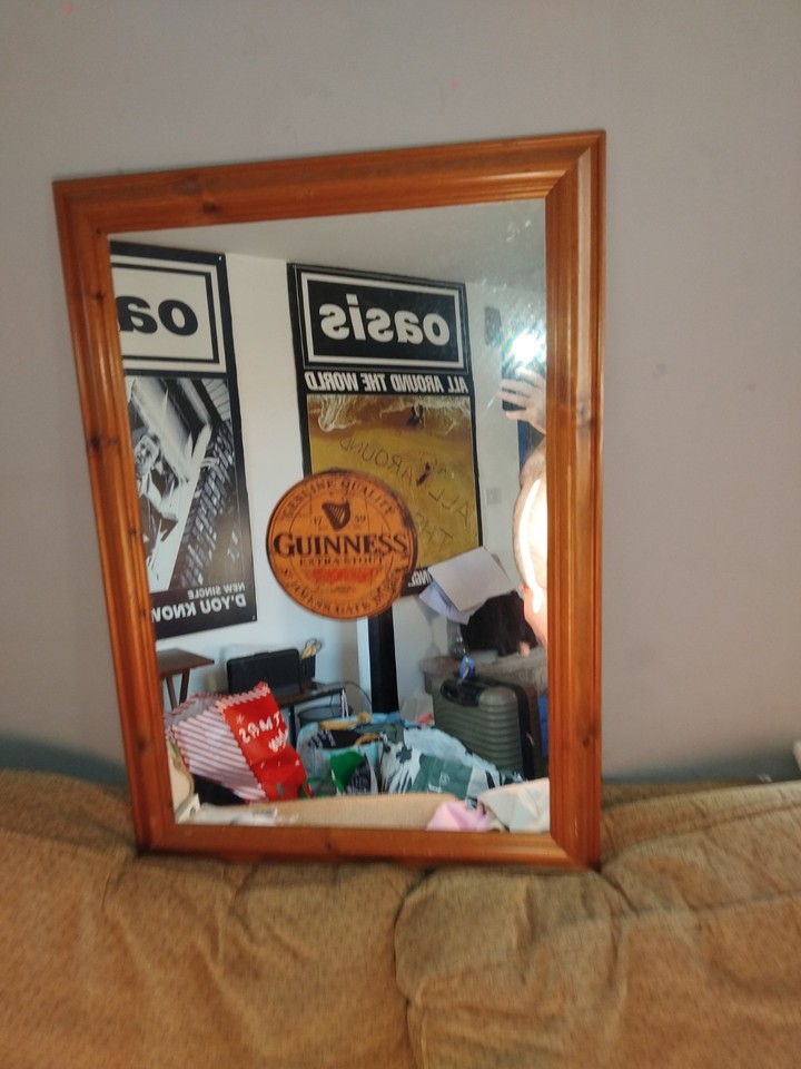 Vintage Guinness Extra Stout Pub Advertising Wall Mirror 34 x 25 inches ...