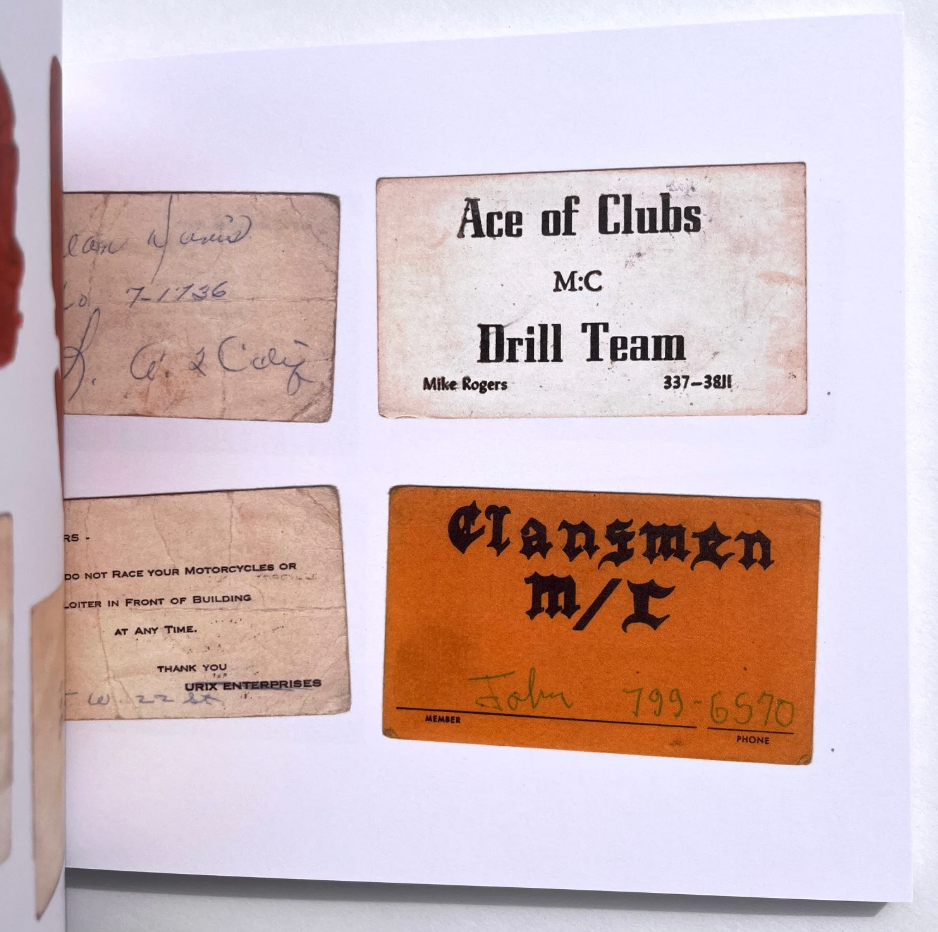 The Lords of the Road 1%'er Outlaw Motorcycle Club Courtesy Cards Book ...