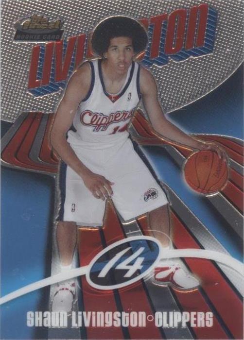 2003-04 Topps Finest - 2004-05 Rookie Shaun Livingston #176 (RC) for ...