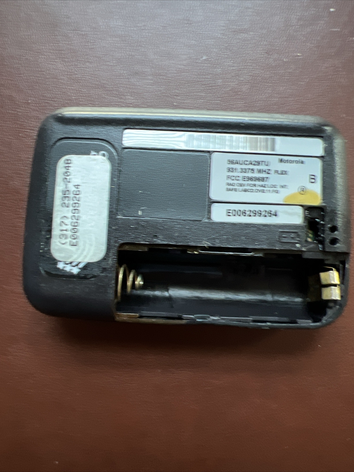 Vintage American Messaging Beeper Pager AA Battery Office Beepers With ...