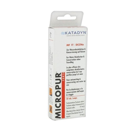 Katadyn Micropur Forte Tablet MF 1T 50 Water Purification Tablets ...