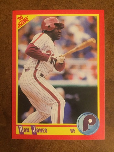 Ron Jones 364 Score 1990 MLB Baseball Trading Card | eBay