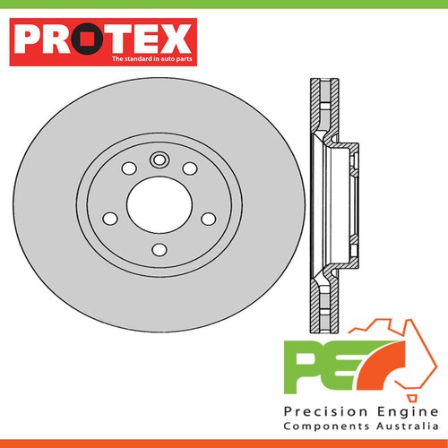 2x New *PROTEX* Rotors - Front For VOLKSWAGEN CARAVELLE T5 3D Wgn FWD ...