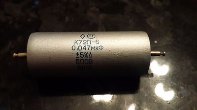 Teflon Capacitor K72P-6 0.047uF 500V USSR Lot 4pcs+ | eBay