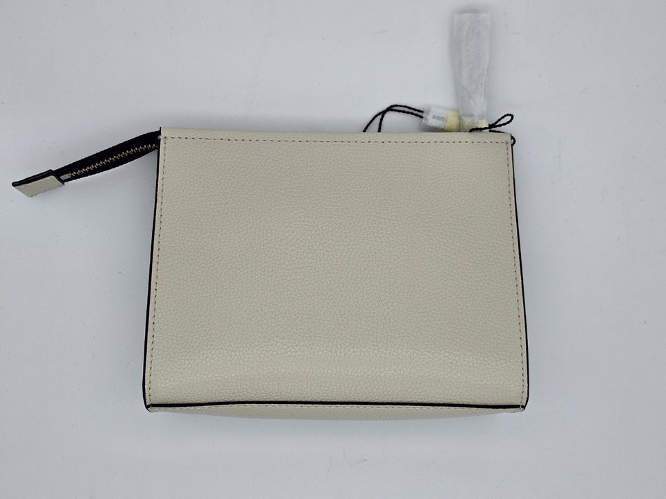 Marc Jacobs Grind Leather Cosmetic Bag Pouch Case New MK024015-B | eBay