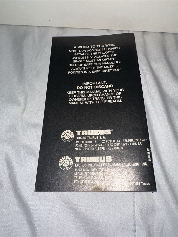 Taurus Gun Box Antique | eBay