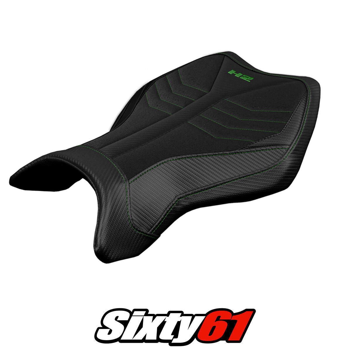 Kawasaki Ninja H2 H2R 2015-2023 2024 2025 Seat Cover Tappezzeria ...