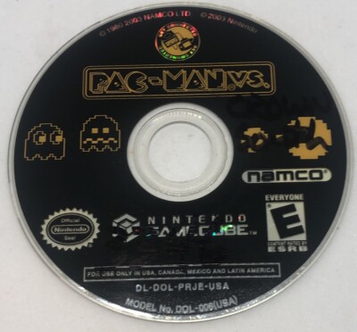 Pac-Man vs. (Nintendo GameCube, 2003) Disc only, tested & working ...