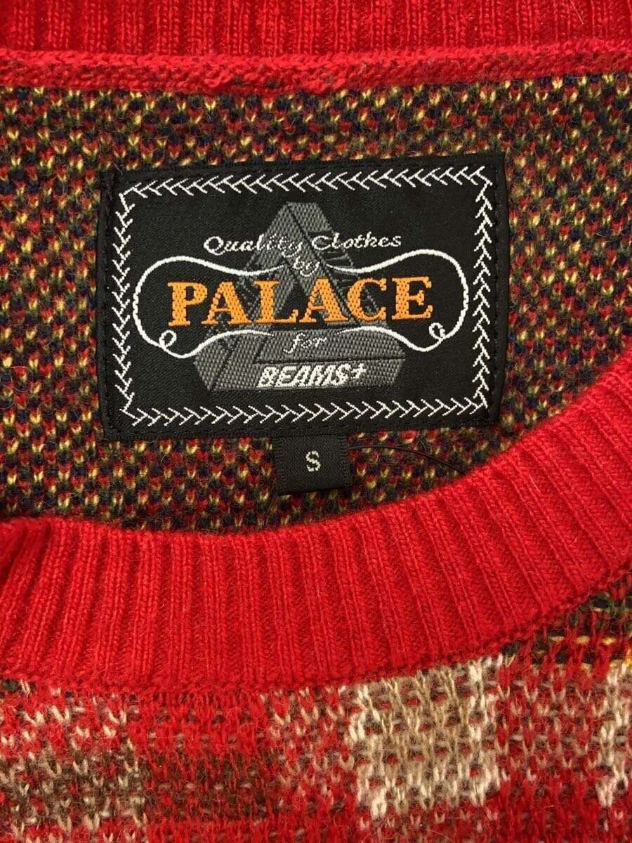 PALACE × BEAMS CREW PATCHWORK JACQUARD Sweater S Used | eBay PALACE × BEAMS CREW PATCHWORK JACQUARD Sweater S Used | eBay