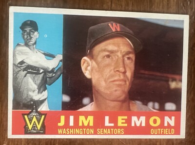 1960 Topps - #440 Jim Lemon | eBay