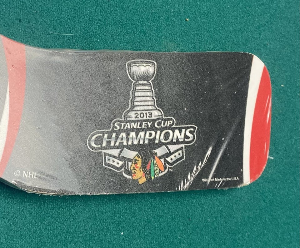 Chicago Blackhawks NHL 2010 & 2013 Stanley Cup Champs Mini Sticks ...