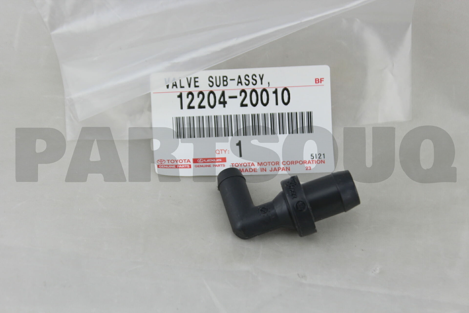 1220420010 Genuine Toyota VALVE SUB-ASSY, VENTILATION 12204-20010 | eBay