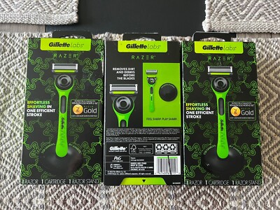 Gillette x Razer Men Razor Limited Edition Gillette Labs Razer Razor ...