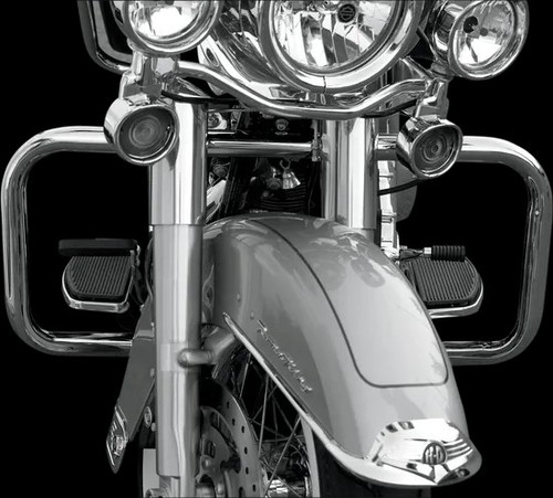 DG Chrome Front Engine Guard for Harley Road King Classic 09-13 | eBay