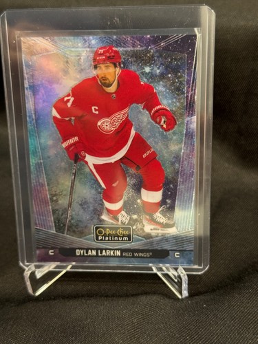 Dylan Larkin 2024-25 OPC Platinum Cosmic #49/65 #113 Detroit Red Wings ...