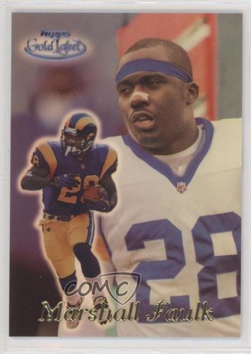 1999 Topps Gold Label Class 1 Black Marshall Faulk #86 HOF | eBay