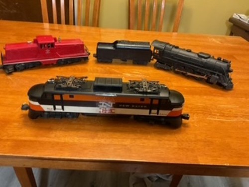 Lionel 2350 NH Elevtrin Engine, 623 44Ton Diesel, 2046 Steam Engine ...