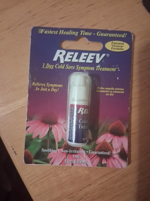 Releev 1 Day Cold Sore Treatment 1ml Fastest Healing Time-Guaranteed | eBay