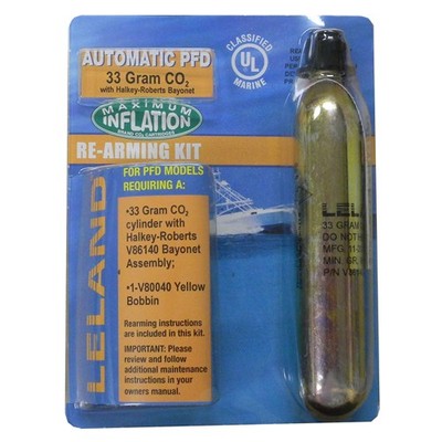 Leland Rearm Kit for Automatic PFDs, Replaces Mustang MA7202, p/n ...