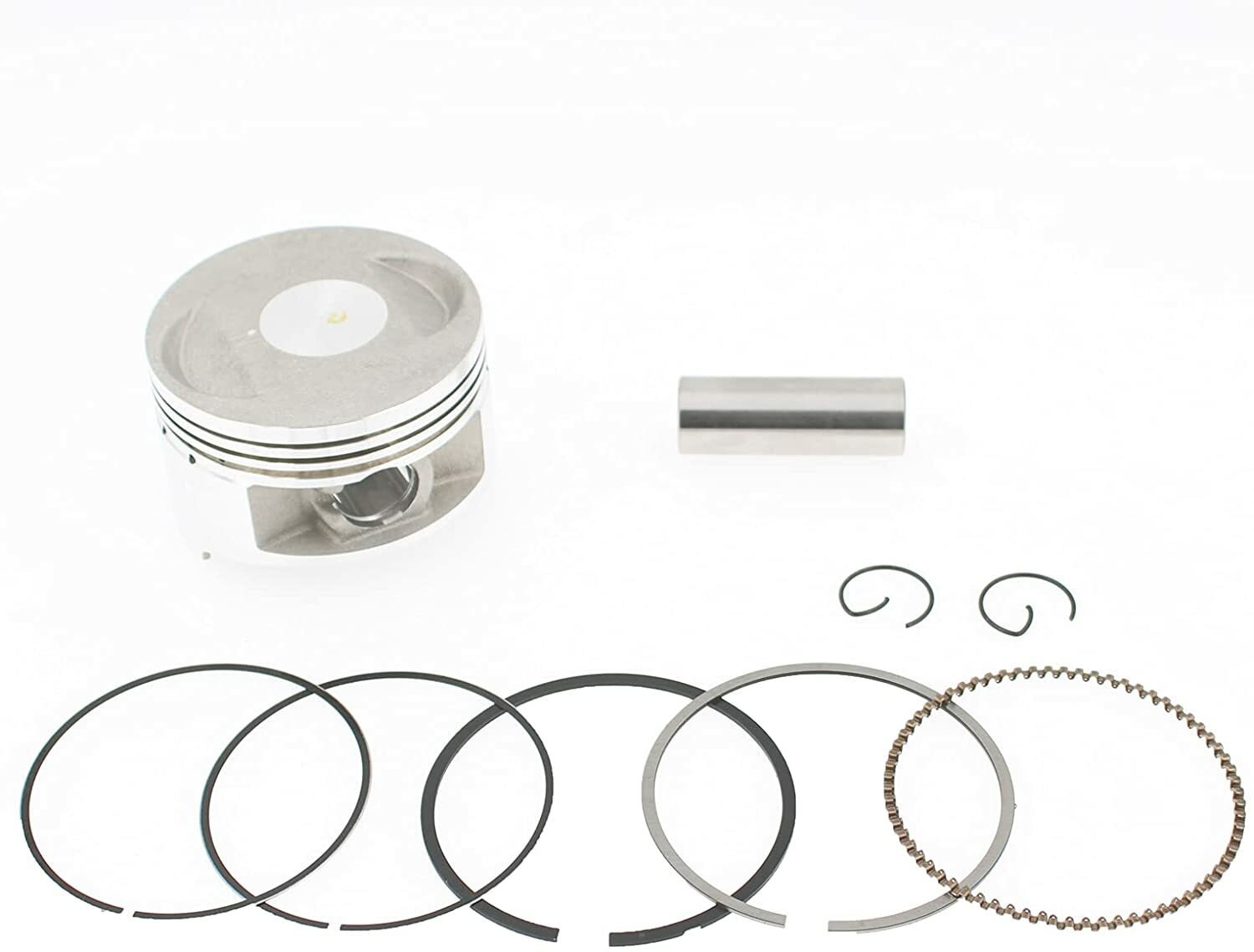 172cc GY6 PISTON & RING SET (61mm BORE) FOR SCOOTERS, ATVs, UTVs, and ...